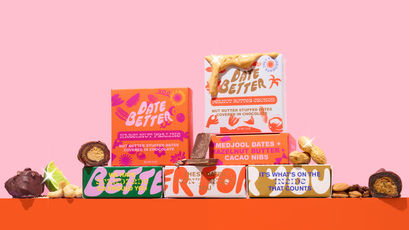 Chocolate Covered Dates Stuffed with Nut Butter I Date Better Snacks ...
