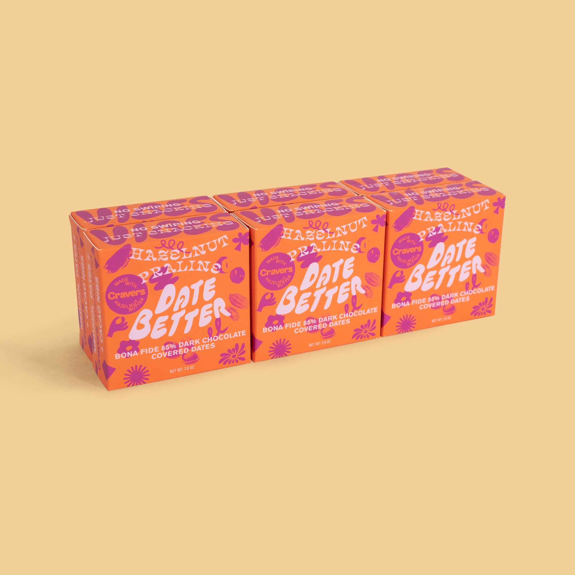Date Better x Cravers Hazelnut Praline | Date Better Snacks ...