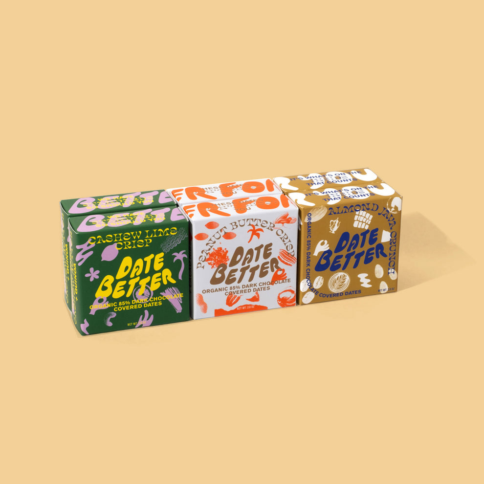 3 Flavor Variety Pack | Date Better Snacks – datebettersnacks